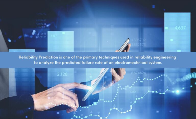 How are Failure Rates Calculated in Reliability Prediction Analysis?