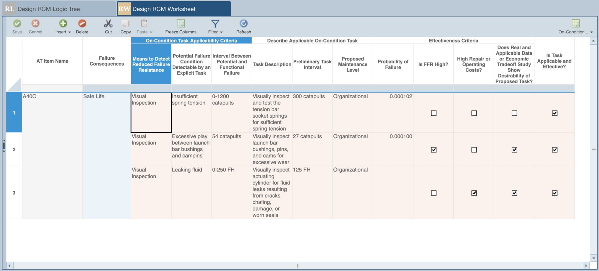Reliability Centered Maintenance Analysis with Relyence RCM