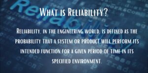 What is Reliability Engineering